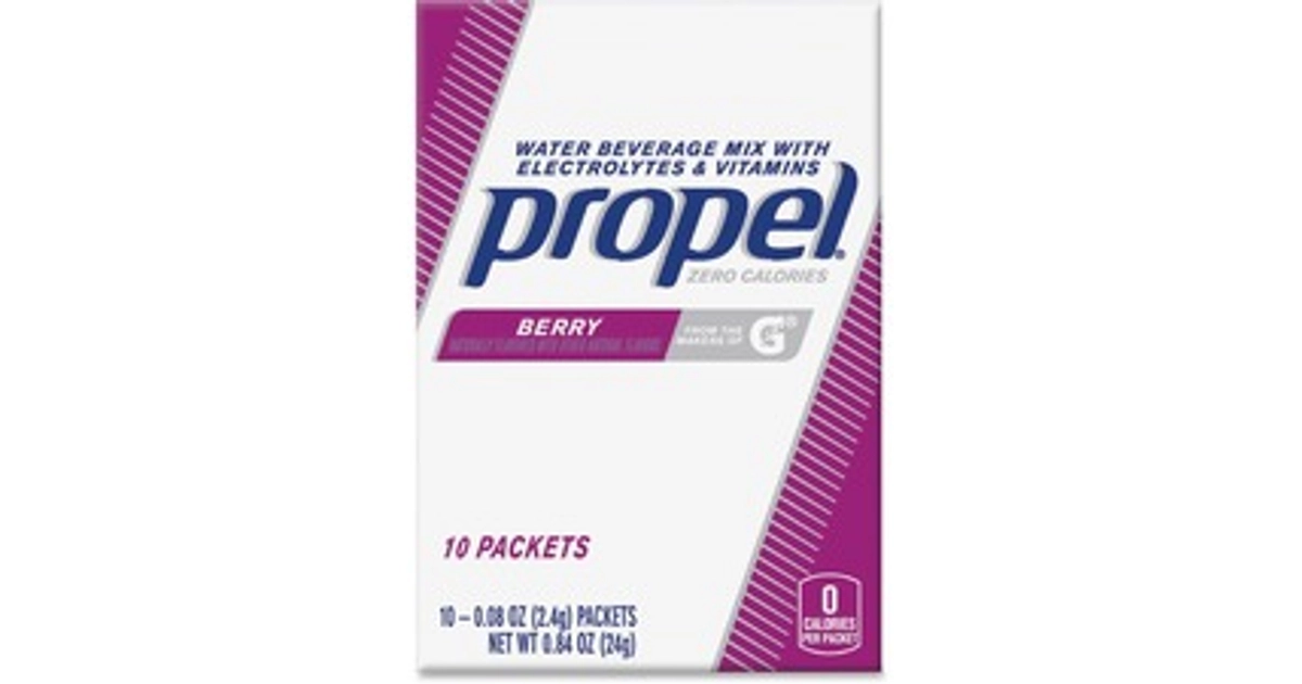 Made In USA | Propel Berry Beverage Mix Packets with Electrolytes and ...