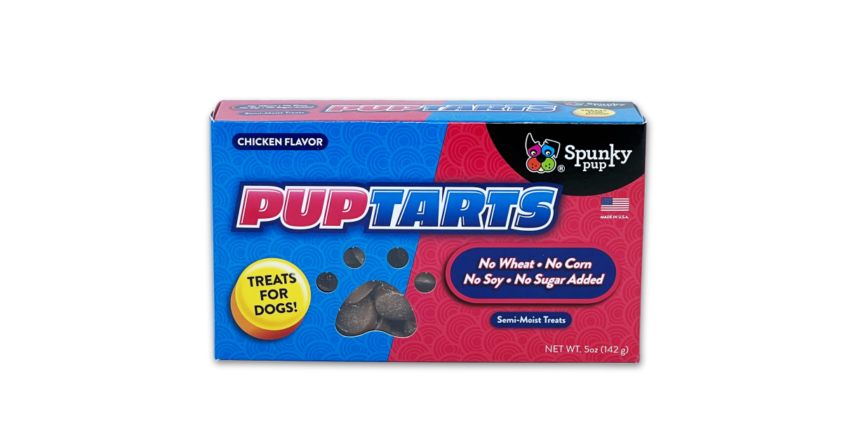 Made In USA | Puptarts Treats, Chicken Flavor