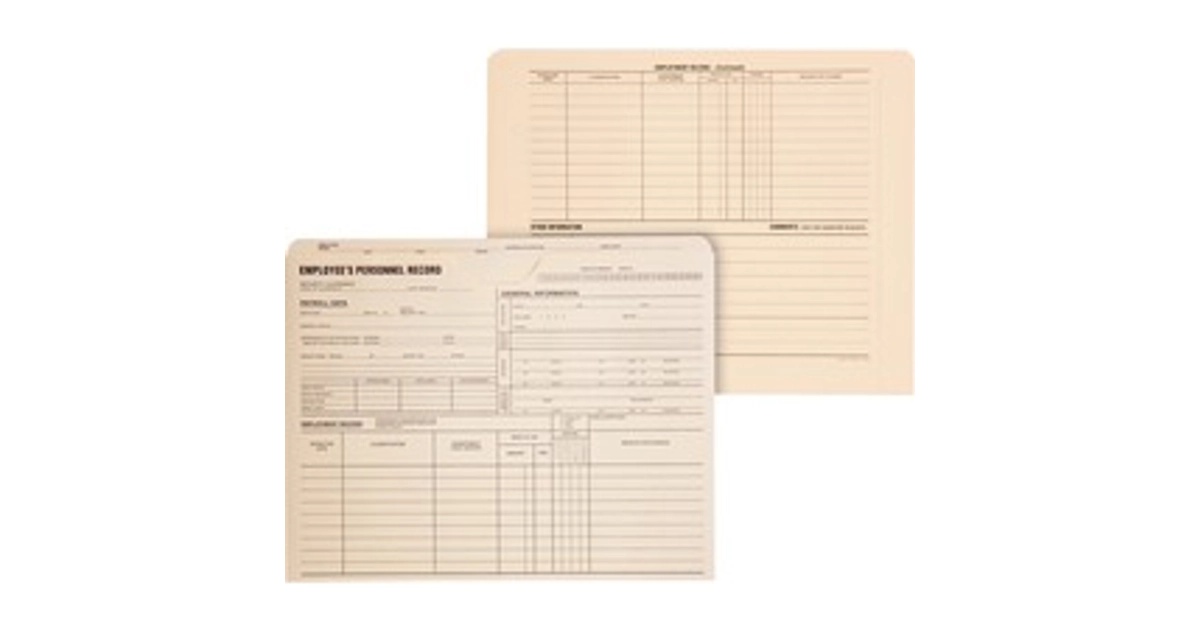 Made In USA | Quality Park Manila Record Jackets - 9.5" x 11.75" - 11pt ...
