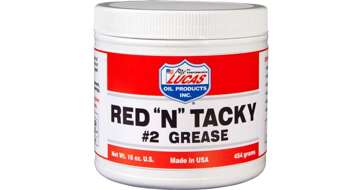 Made In USA | Red N Tacky Grease 1 lb Tubs, Case of 12