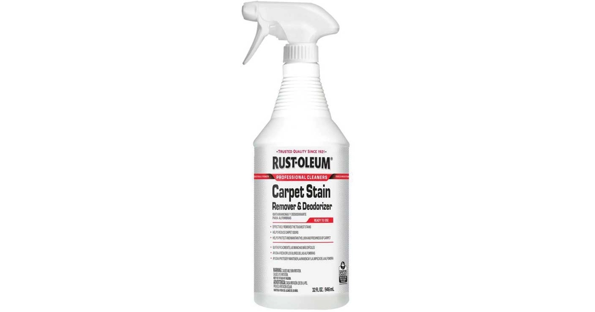 Made In USA | Safer Choice Carpet Stain Remover & Deodorizer, 32 oz