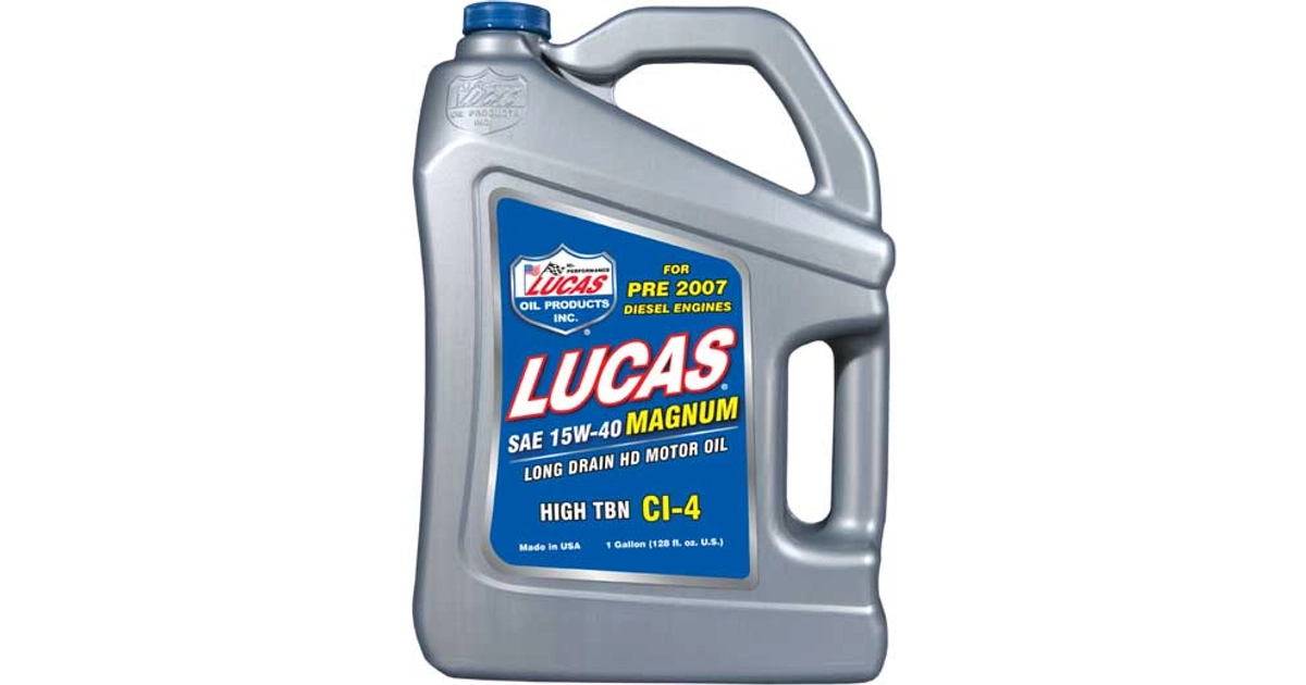 Made In USA | 15W-40 Magnum Diesel Motor Oil, 1-Gallon, 4-Pack