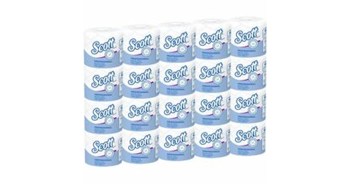 Made In USA | Scott 2-Ply Standard Roll Toilet Paper - 550 Sheets ...