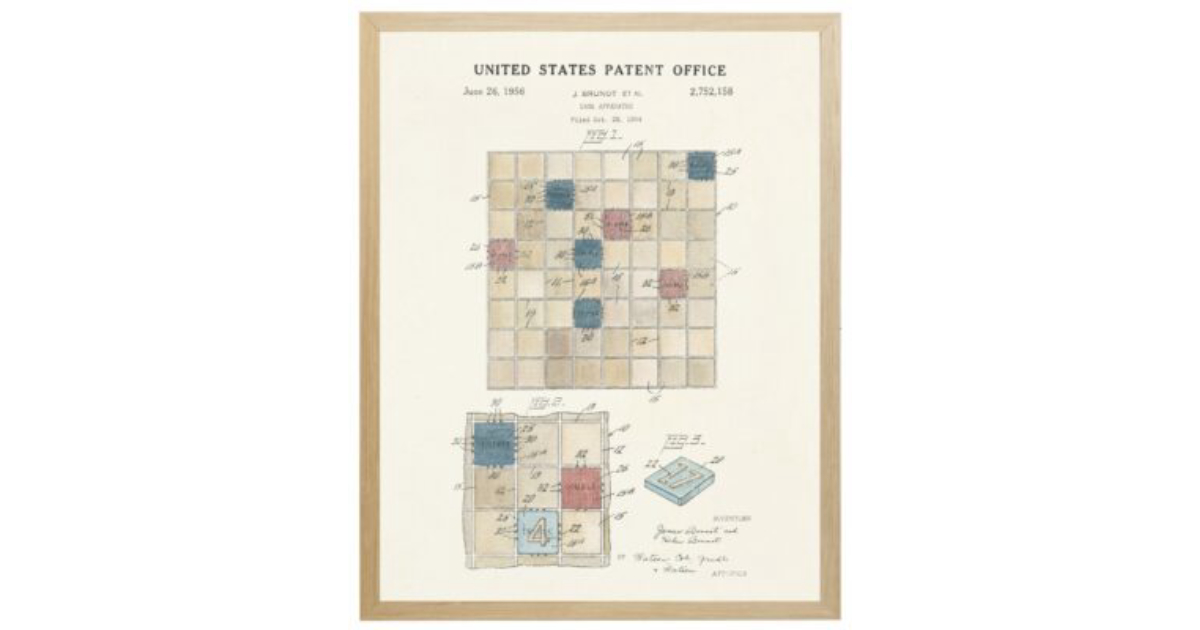Made In USA | Scrabble Patent