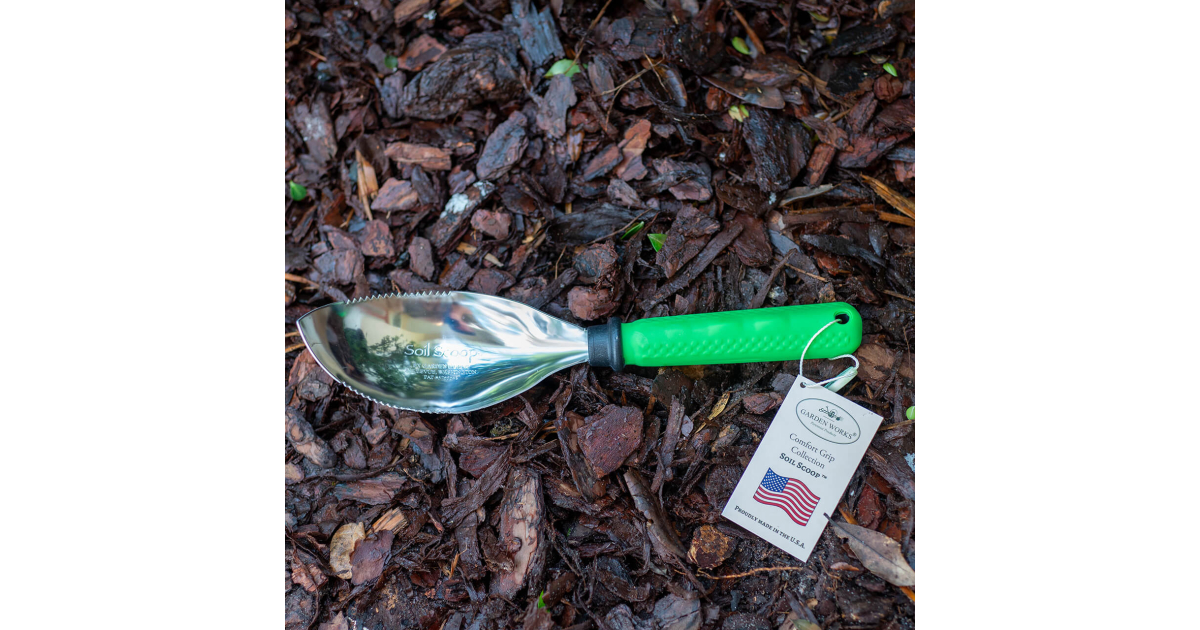 Made In USA | Soil Scoop Comfort Grip Handle
