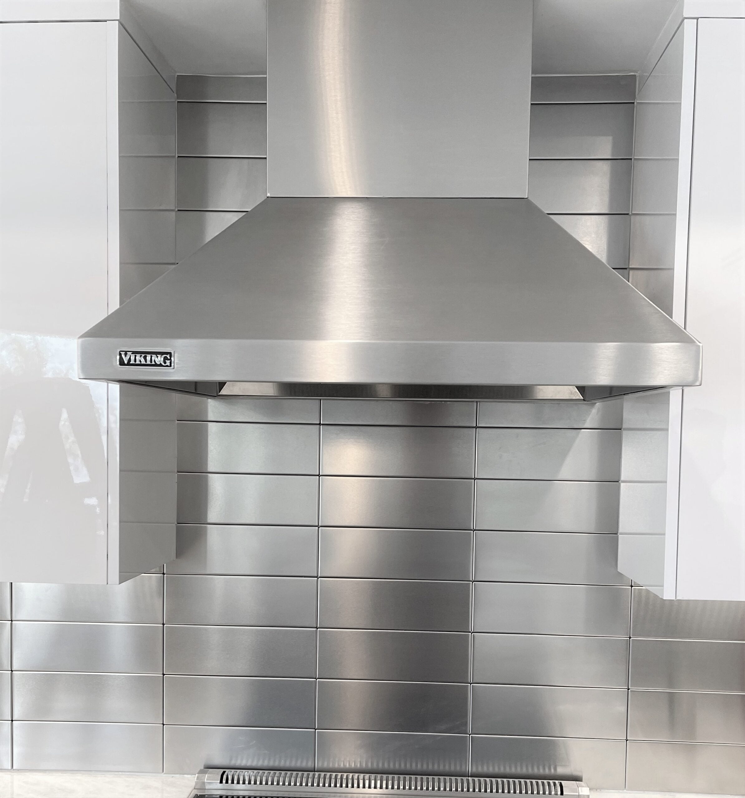 Made In the USA | 4" x 12" Stainless Steel Subway Tile