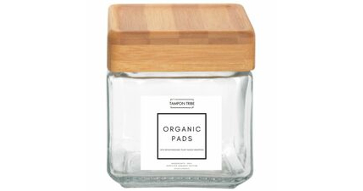 Made In USA | Tampon Tribe Clear Spa Display Jars - Tempered Glass ...