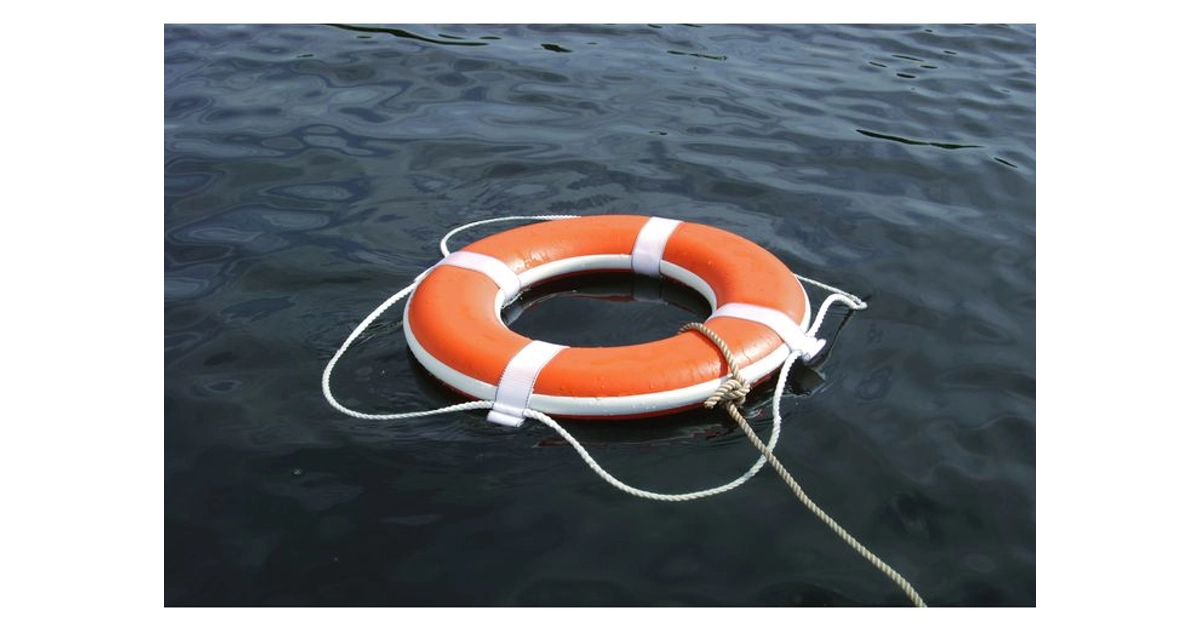 Made In USA | 24-Inch Orange Foam Life Ring Buoy, USCG Approved