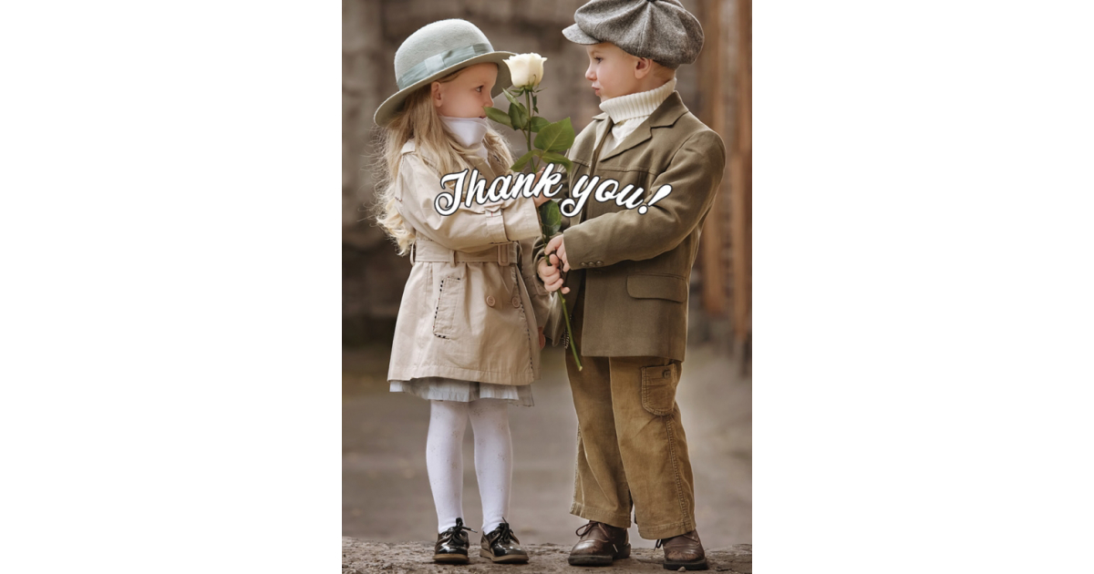 Made In USA | Thank you Boy and Girl