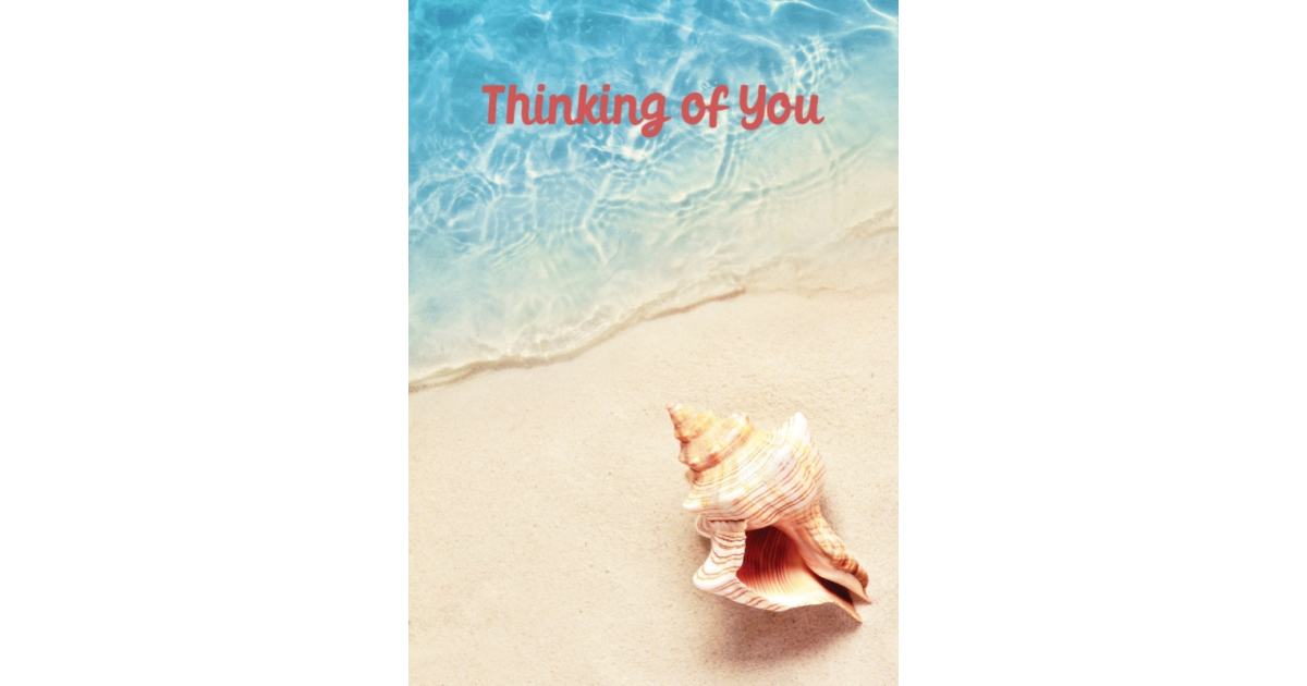 Made In USA | Thinking of You Shell