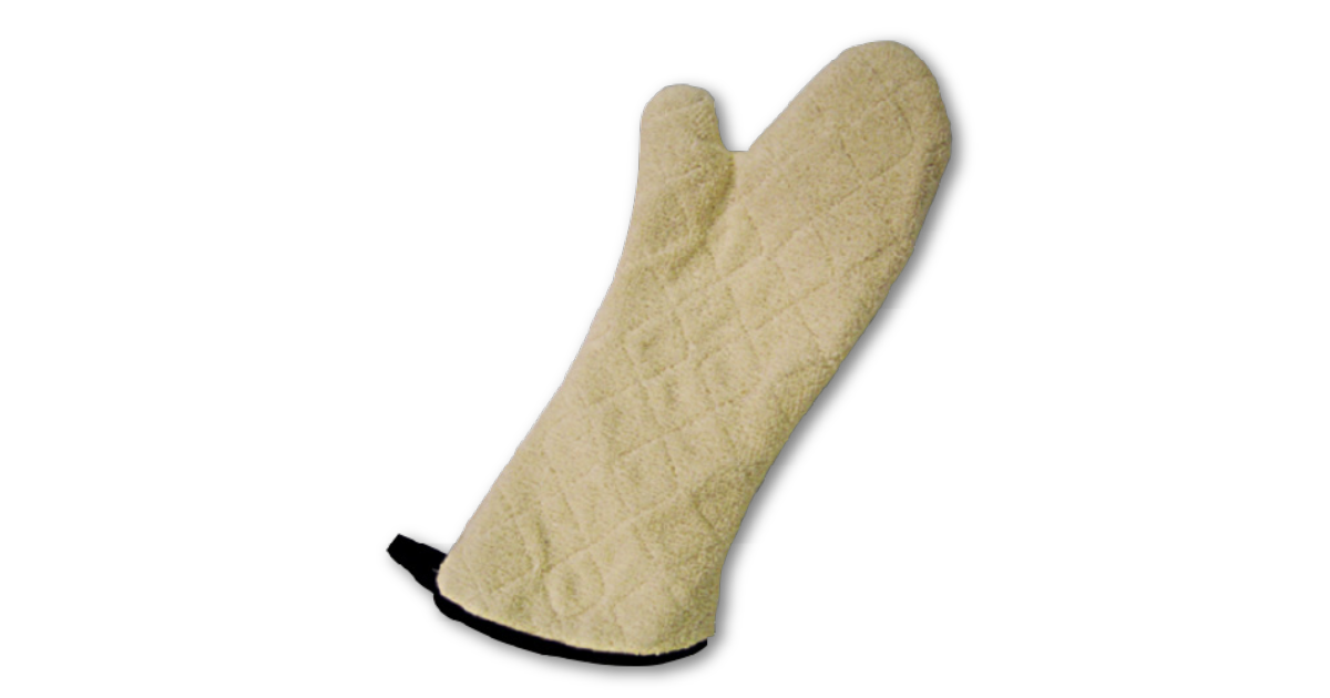 Made In USA | Washable Terry Oven Mitt