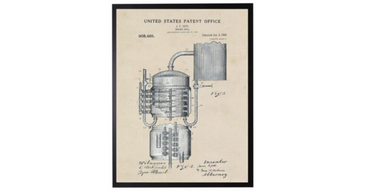 Made In USA | Whiskey Still Patent