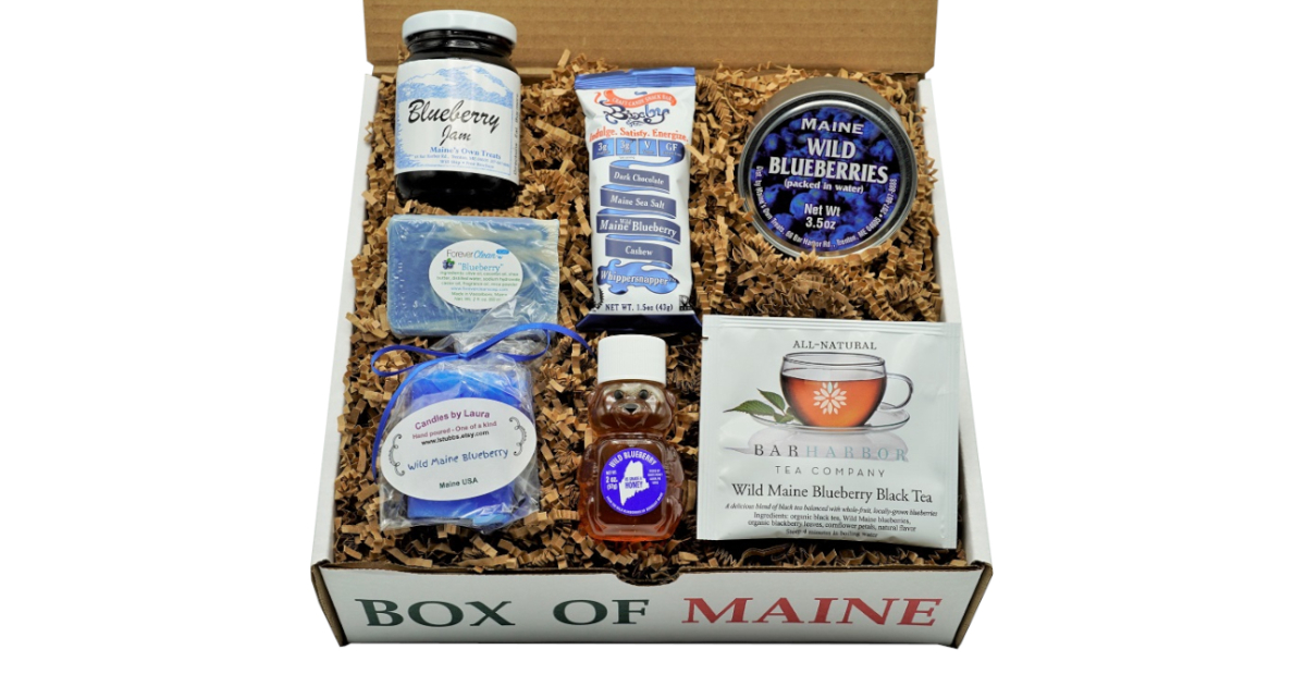 Made In USA | Wild Maine Blueberry Sampler Box