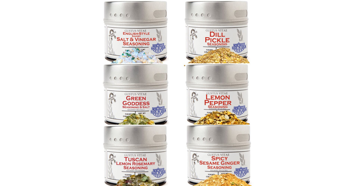 Made In USA | Zesty & Bright Seasoning Set