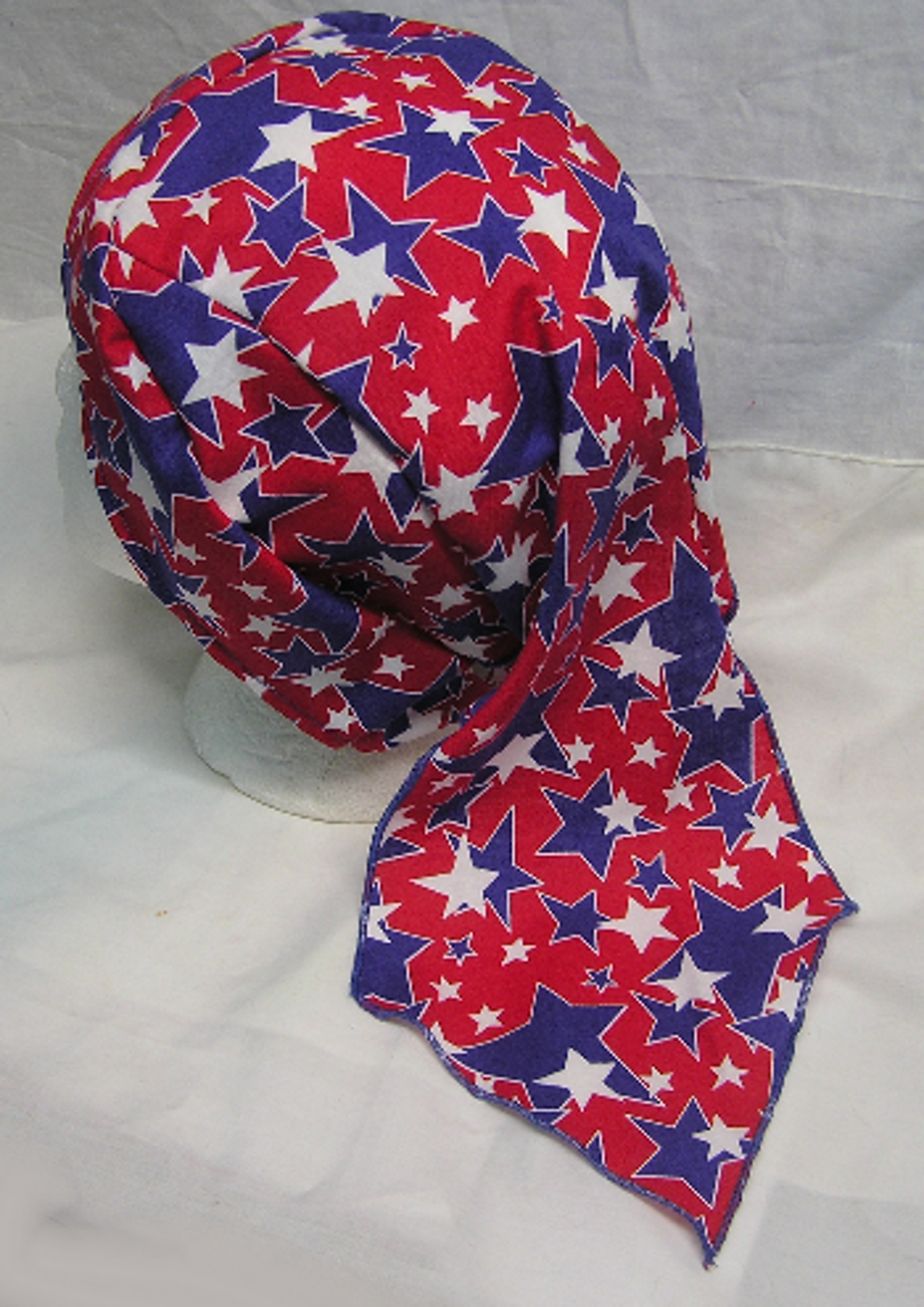 Made In the USA | Red White Blue Starburst Du-Rag