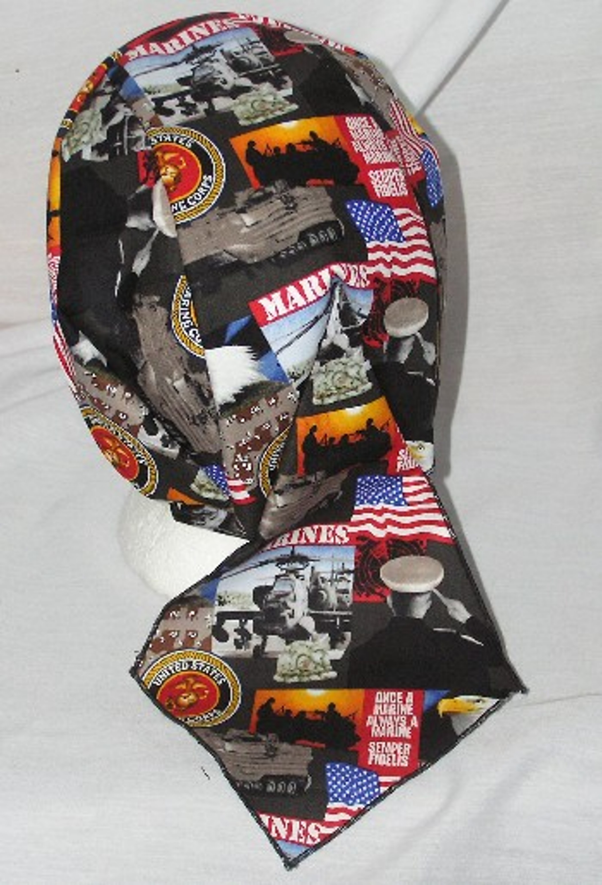 Made In the USA | US Marines Squares Du-rag