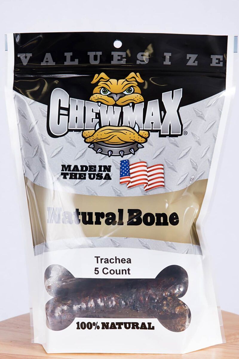 Made In the USA | 5 Count 5"-6" Trachea Beef Bone